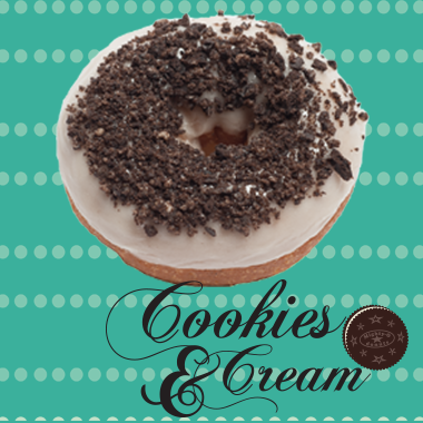 Spring Cookies & Cream Donut - Mighty-O Donuts